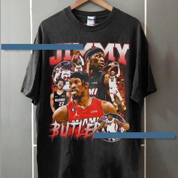 Tops | Jimmy Butler Basketball Classic Graphic Vintage Bootleg Retro ...